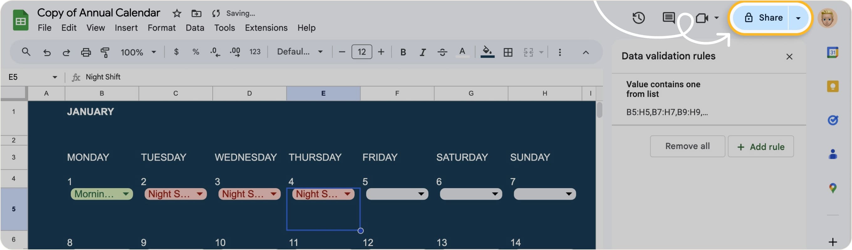 Create a Calendar in Google Sheets: Step-by-Step Guide 2025