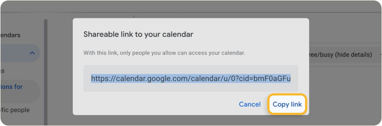Keep Your Troop in the Loop, Share Access to Google Calendar