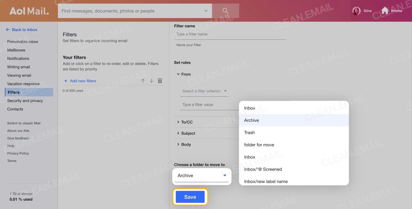 How To Clean Up AOL Mail Inbox And Keep It Organized In 2025