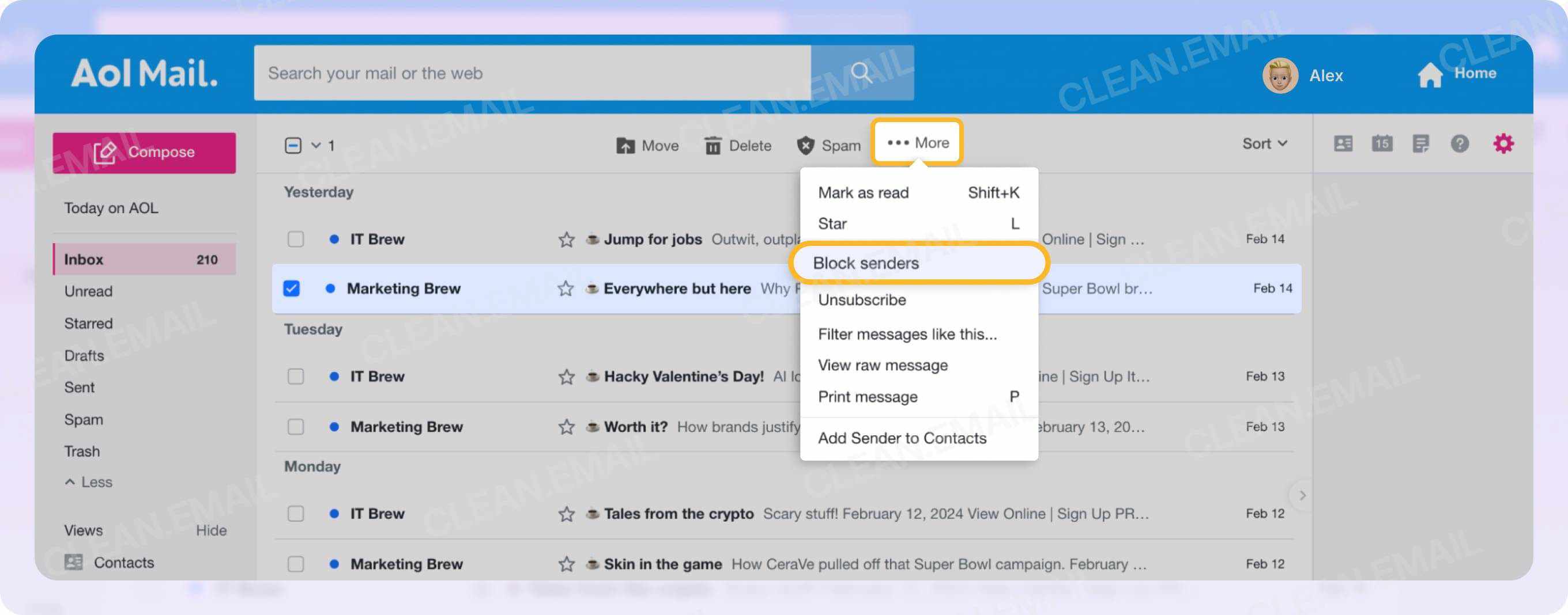 How To Clean Up AOL Mail Inbox And Keep It Organized In 2025