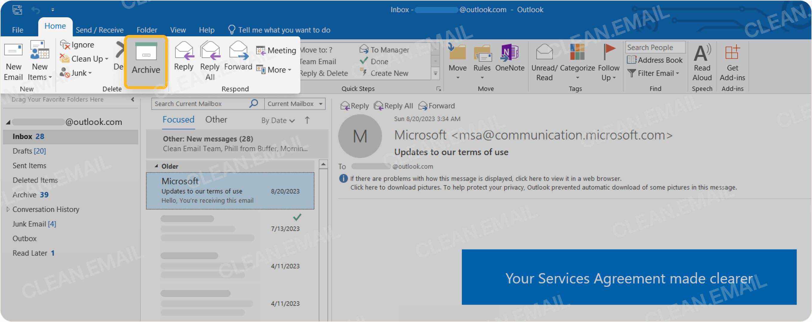 How To Clean Up Outlook Mailbox And Clean Your Inbox In 2025