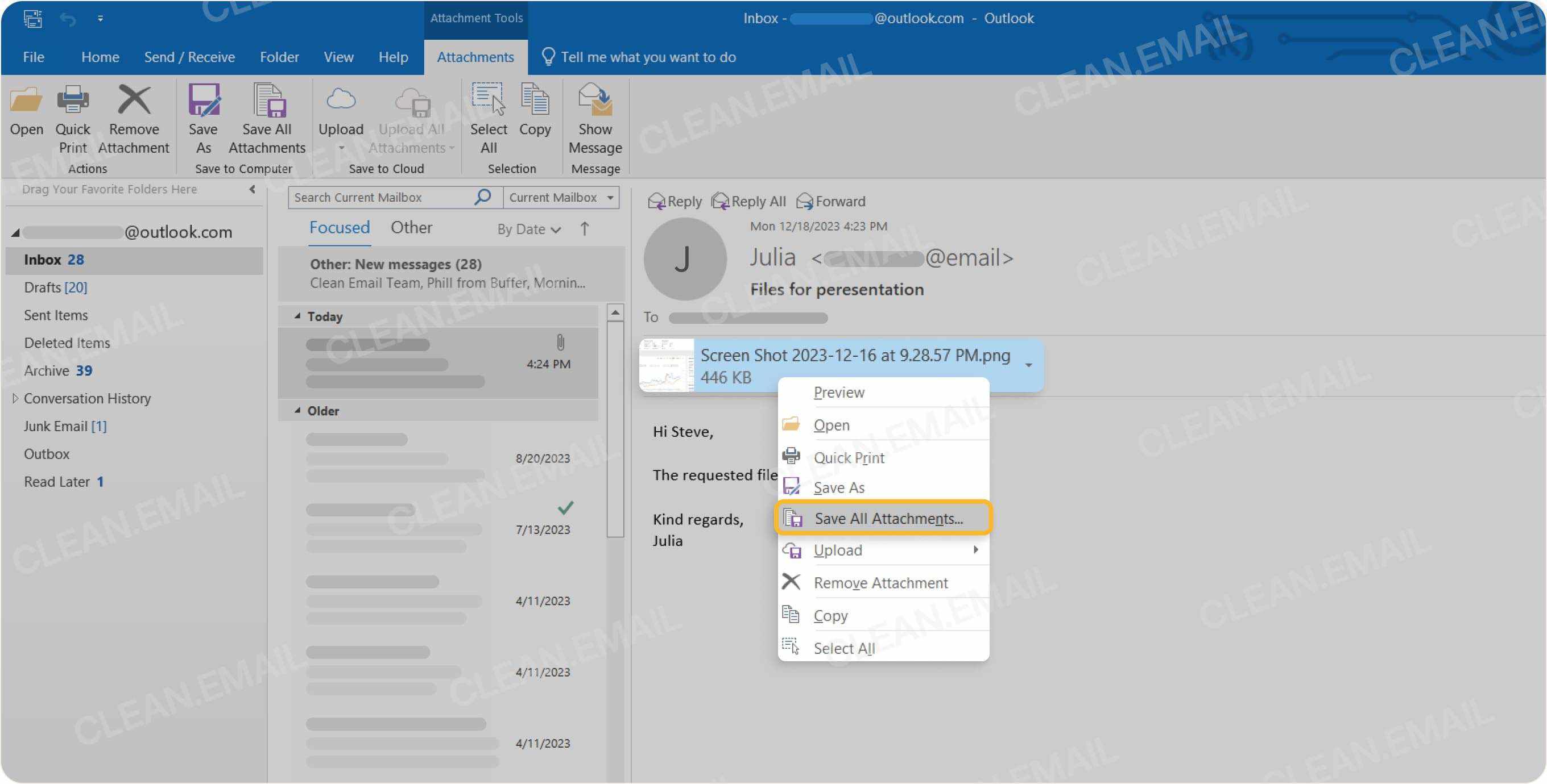 How To Clean Up Outlook Mailbox And Clean Your Inbox In 2025