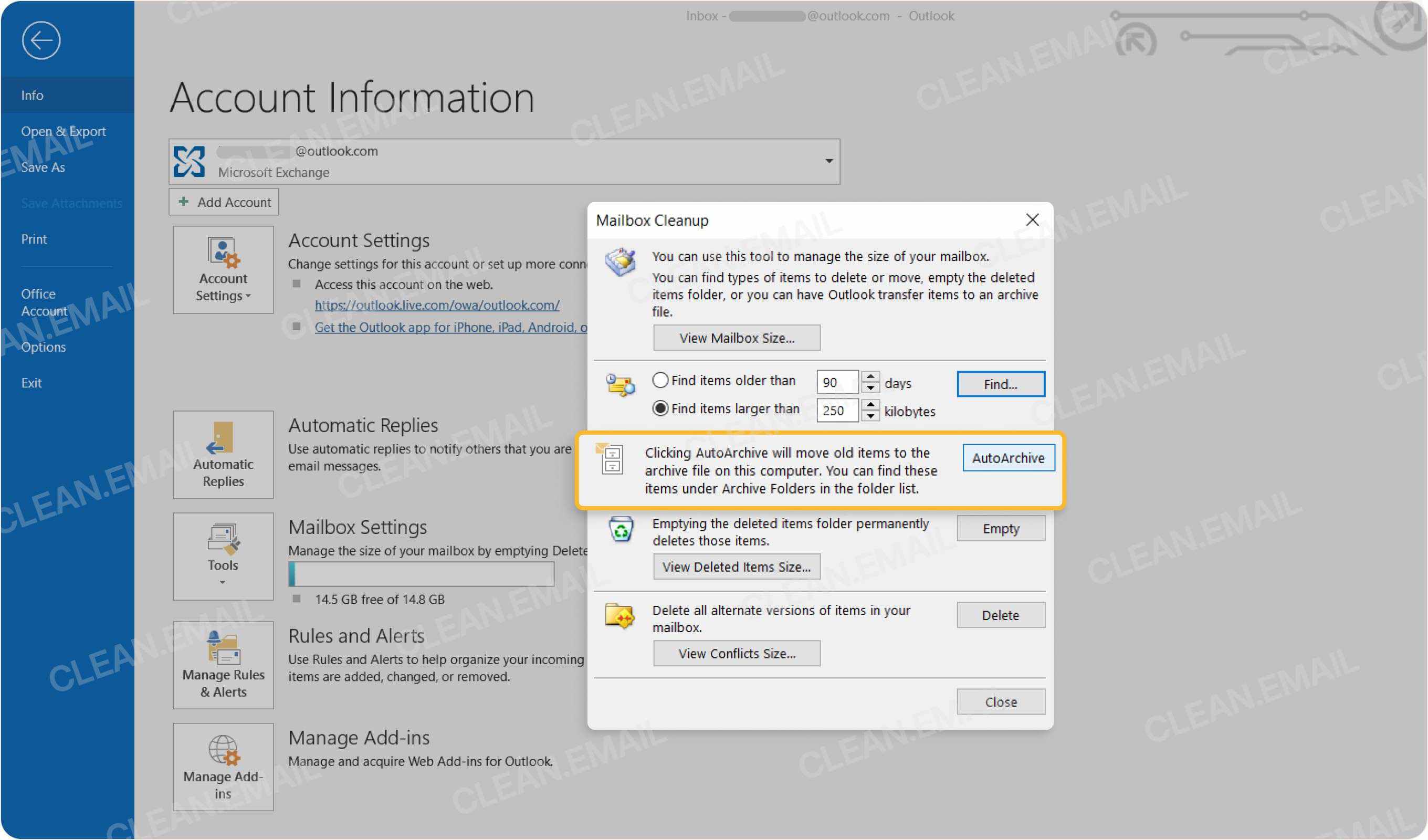 How To Clean Up Outlook Mailbox And Clean Your Inbox In 2025