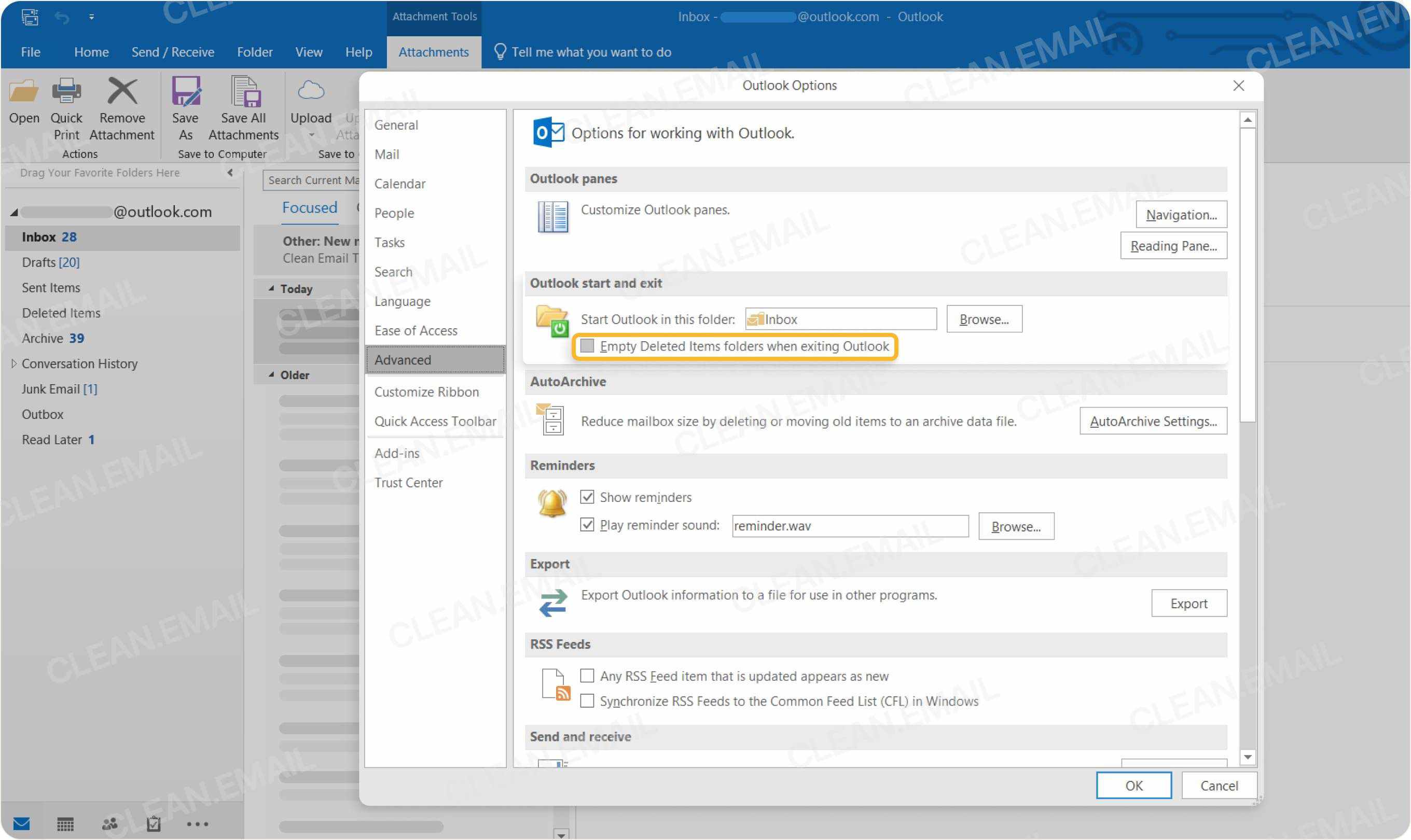 How To Clean Up Outlook Mailbox And Clean Your Inbox In 2025