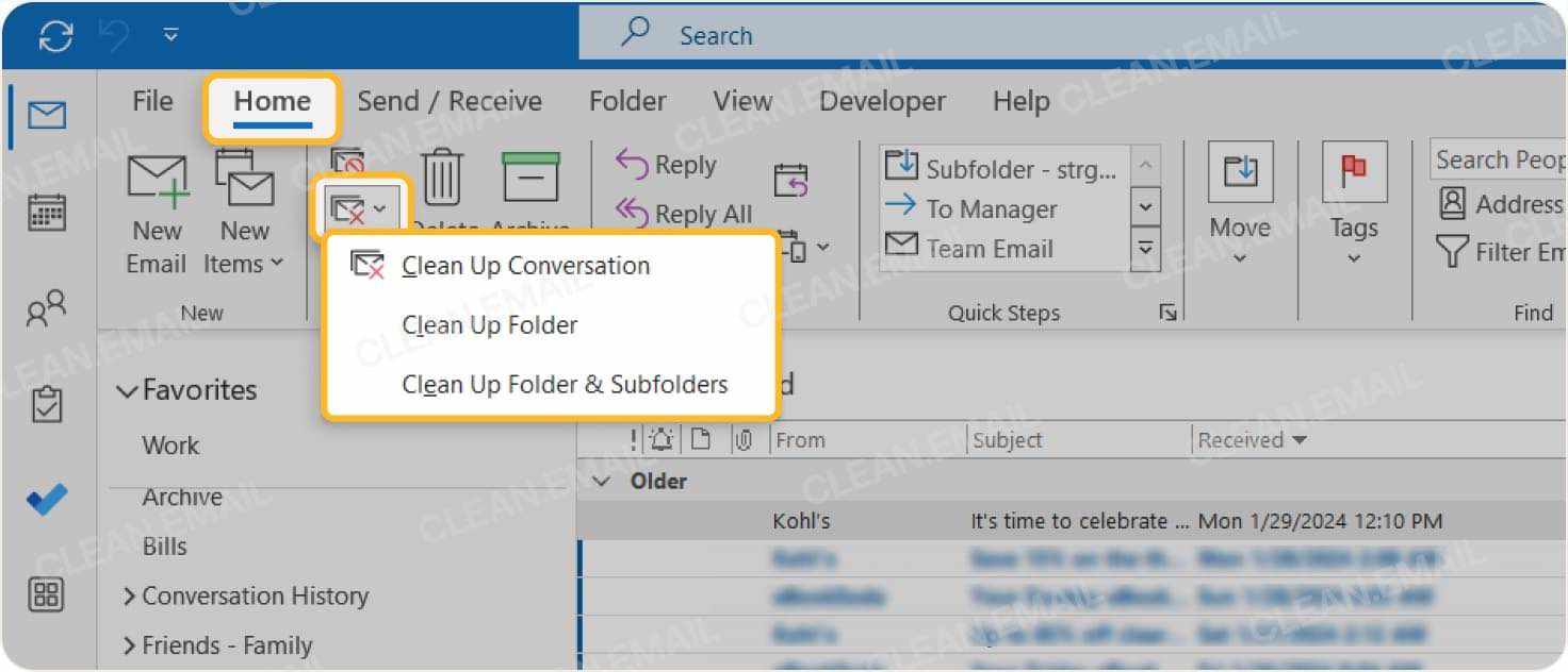 How To Clean Up Outlook Mailbox And Clean Your Inbox In 2025
