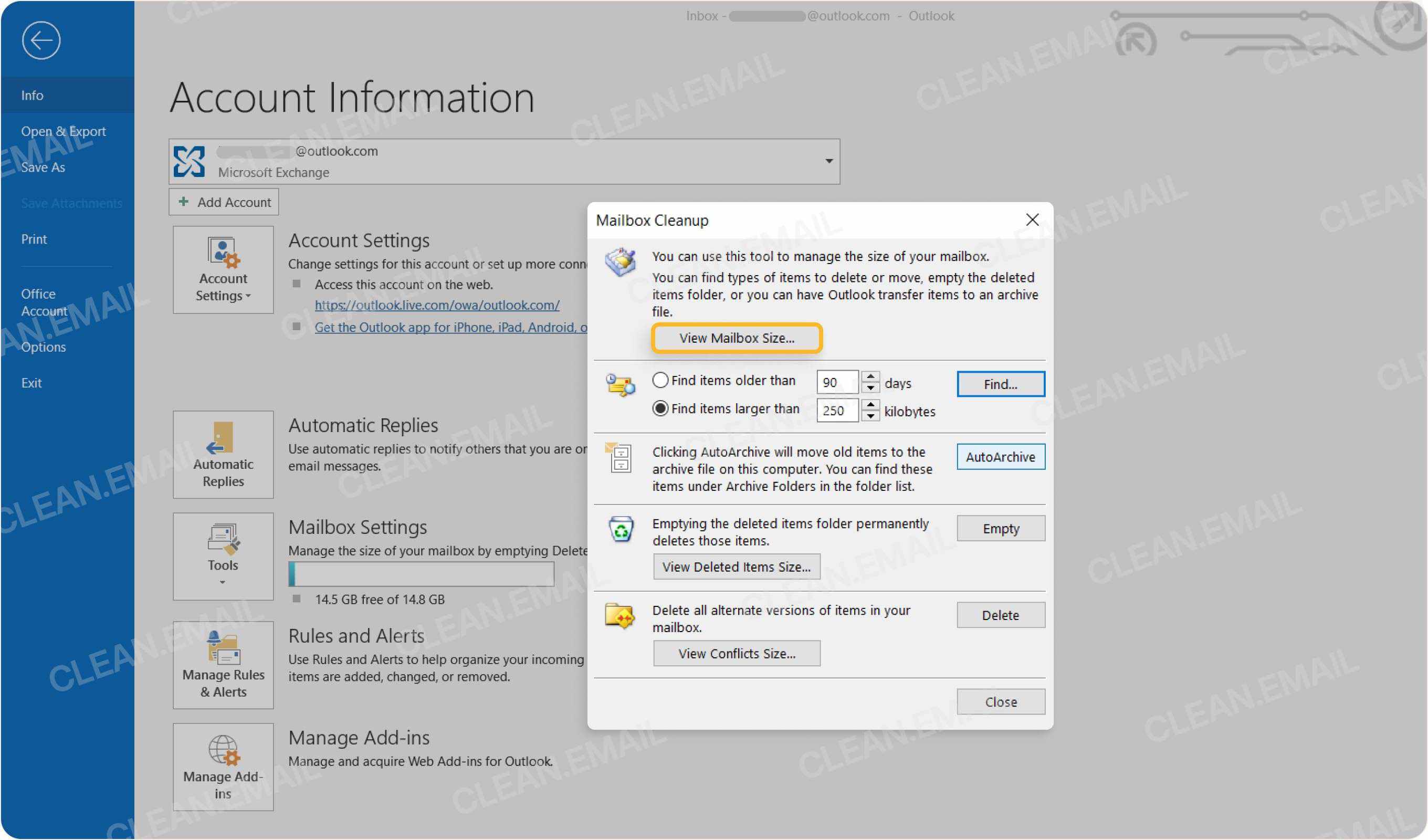How To Clean Up Outlook Mailbox And Clean Your Inbox In 2025