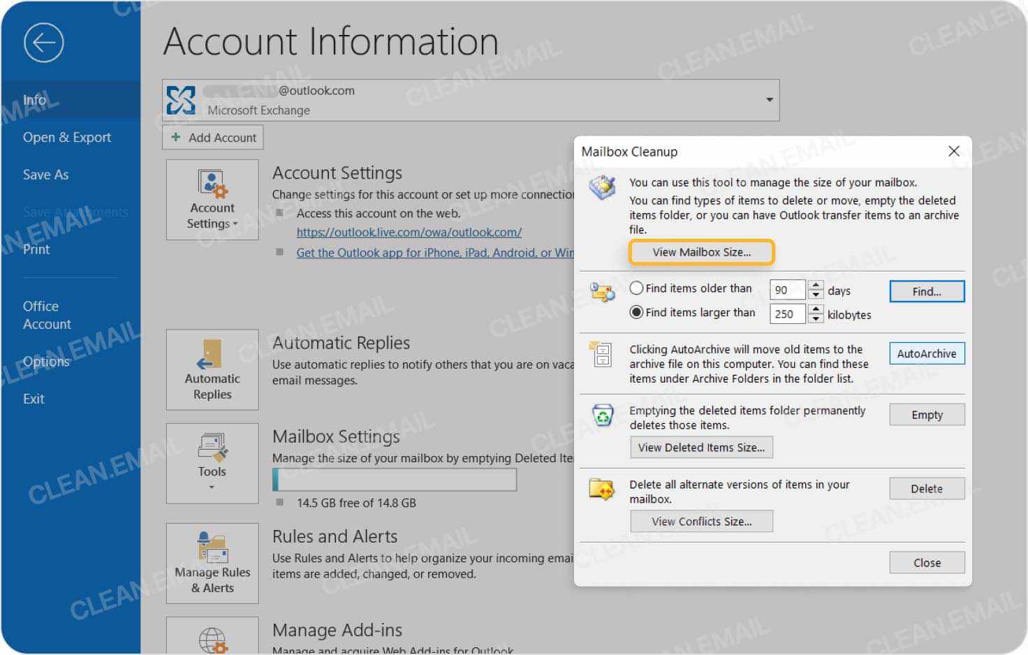 How To Clean Up Outlook Mailbox And Clean Your Inbox In 2025