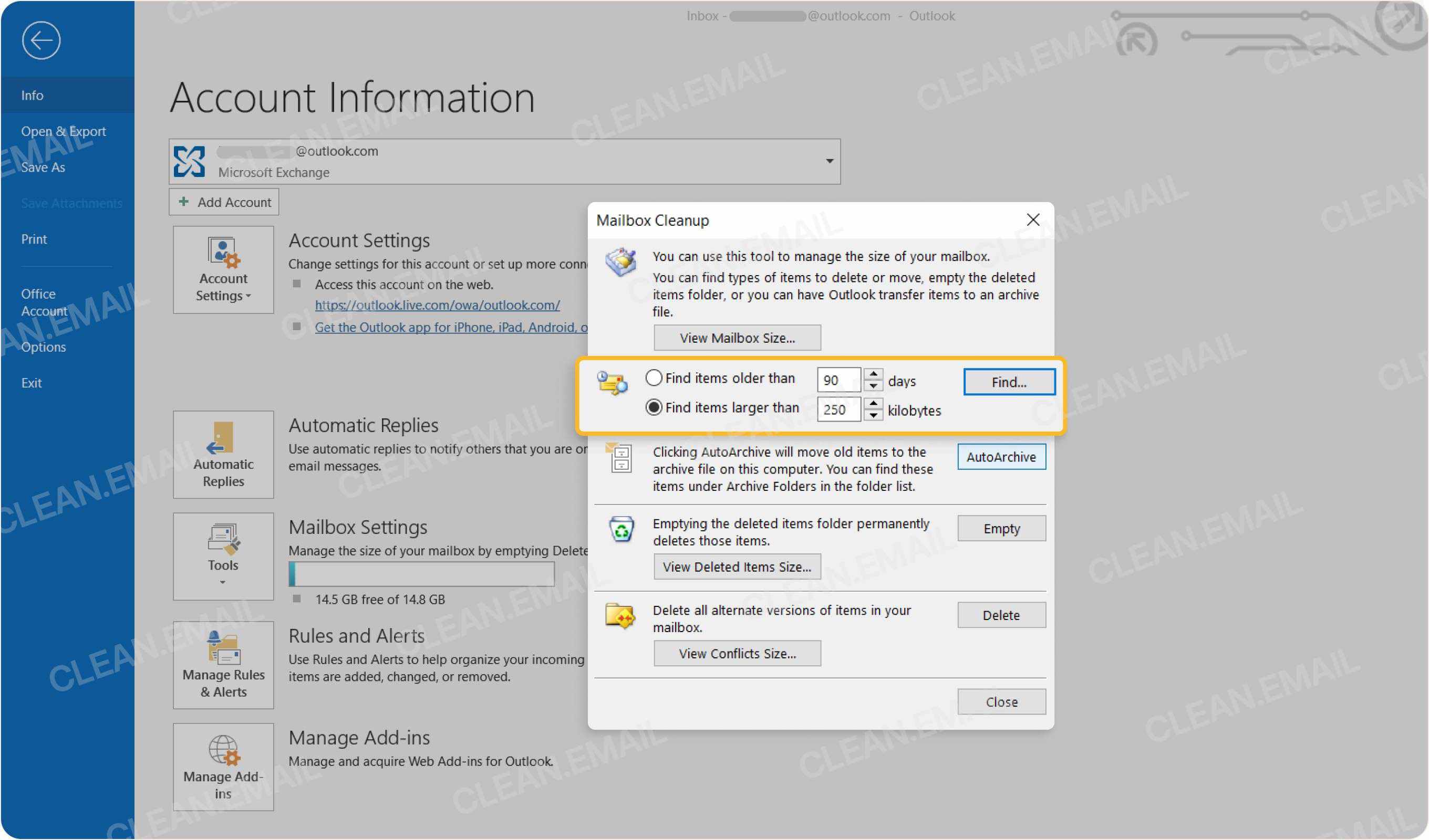 How To Clean Up Outlook Mailbox And Clean Your Inbox In 2025