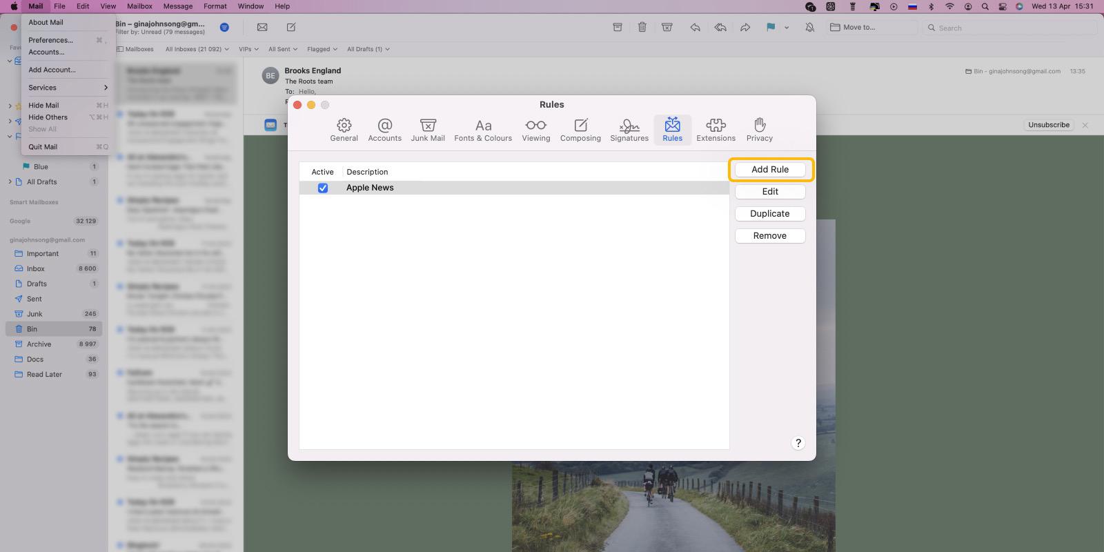 How to Apply Rules in Apple Mail to Prevent Inbox Overload