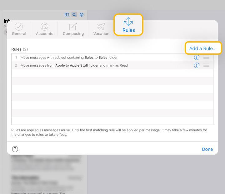 How to Apply Rules in Apple Mail to Prevent Inbox Overload