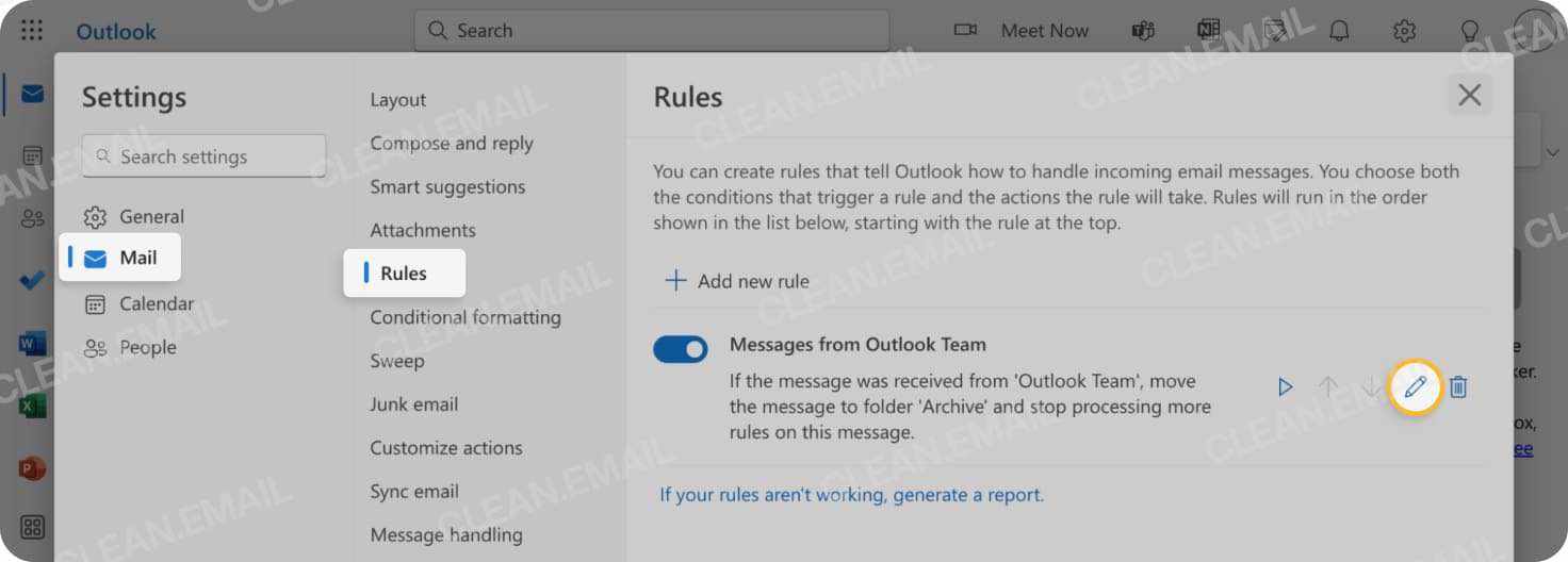 How To Create A Rule In Outlook To Filter Emails