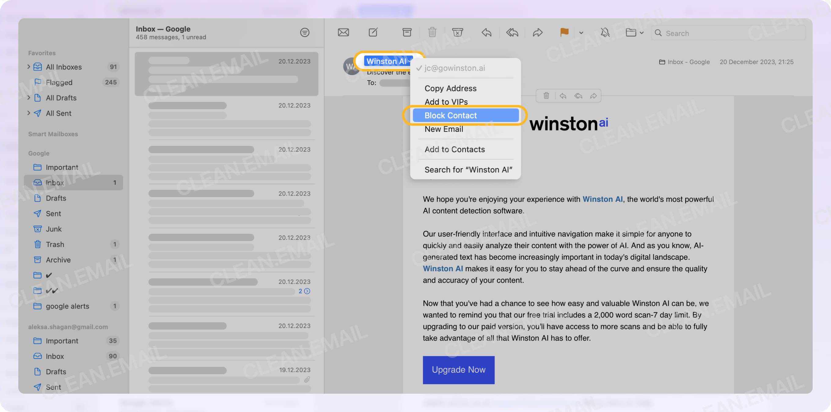How to Block Emails on Gmail, Yahoo, and Outlook in 2025