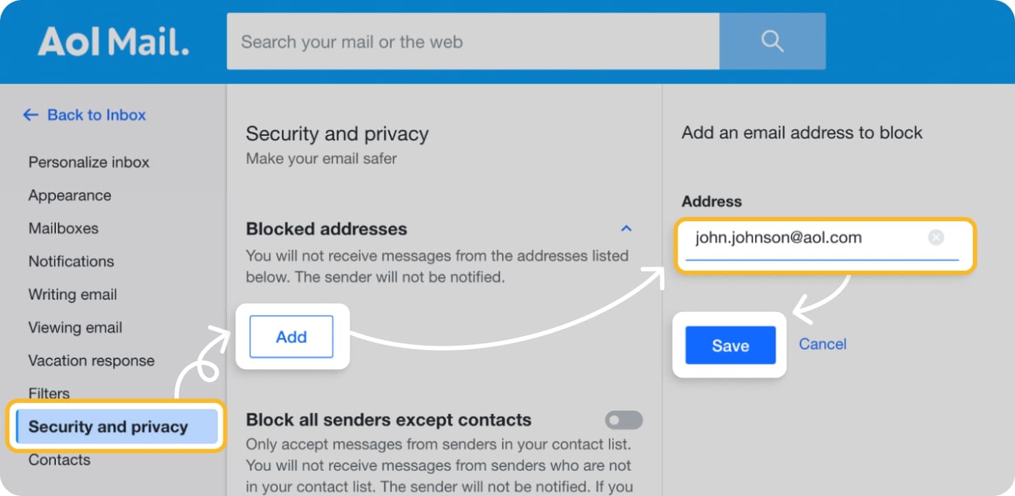 How to Block Emails on AOL to Keep Your Inbox Clean In 2025