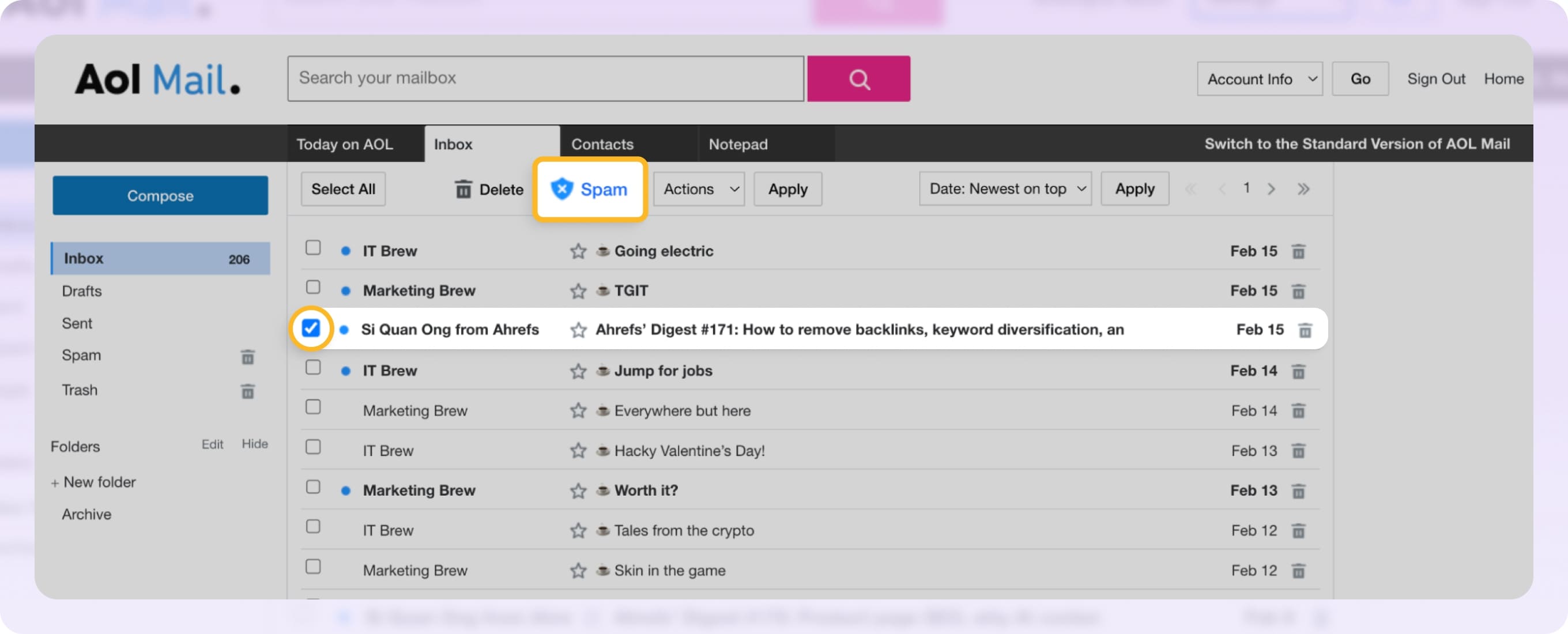 How to Block Emails on AOL to Keep Your Inbox Clean In 2025