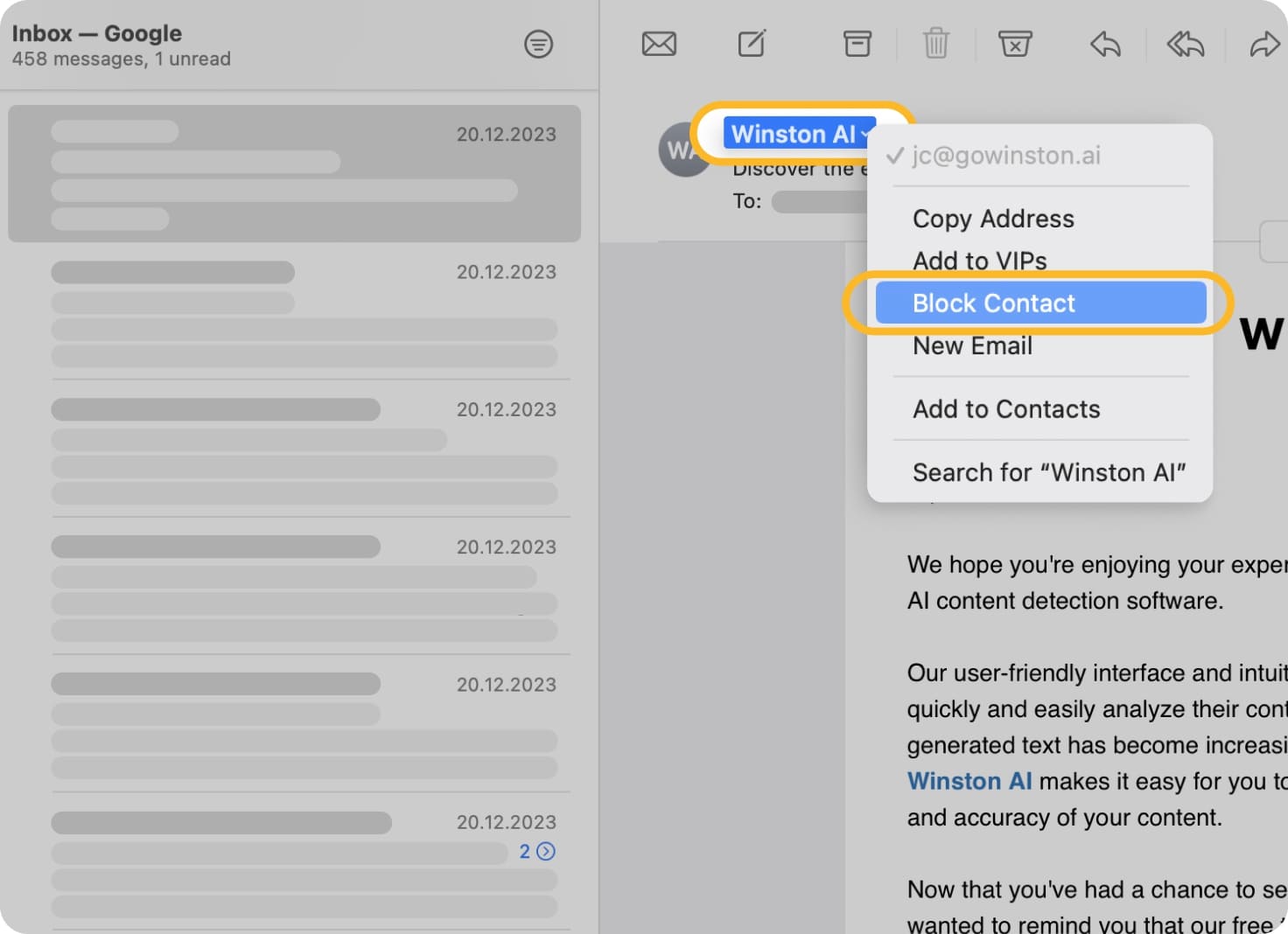 How to Block Emails on Mac to Keep Your Inbox Clean In 2025