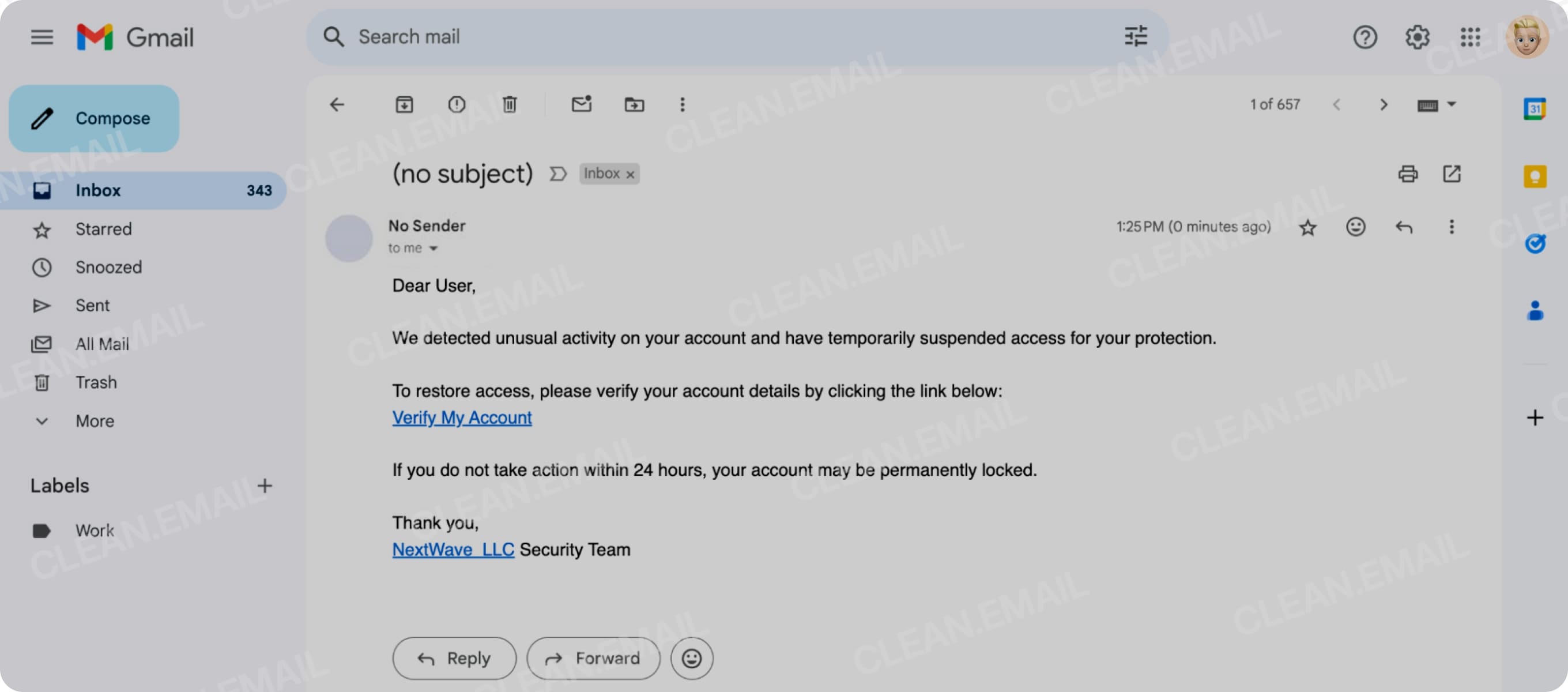 How To Block No Sender Emails On Gmail, Outlook, Yahoo