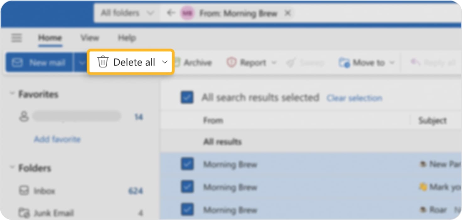 How to Delete All Emails from One Sender: Gmail & Other Apps