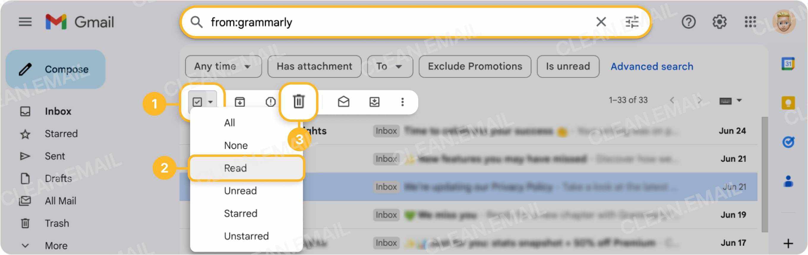 How to Delete All Unread Emails in Gmail for a Quick Cleanup