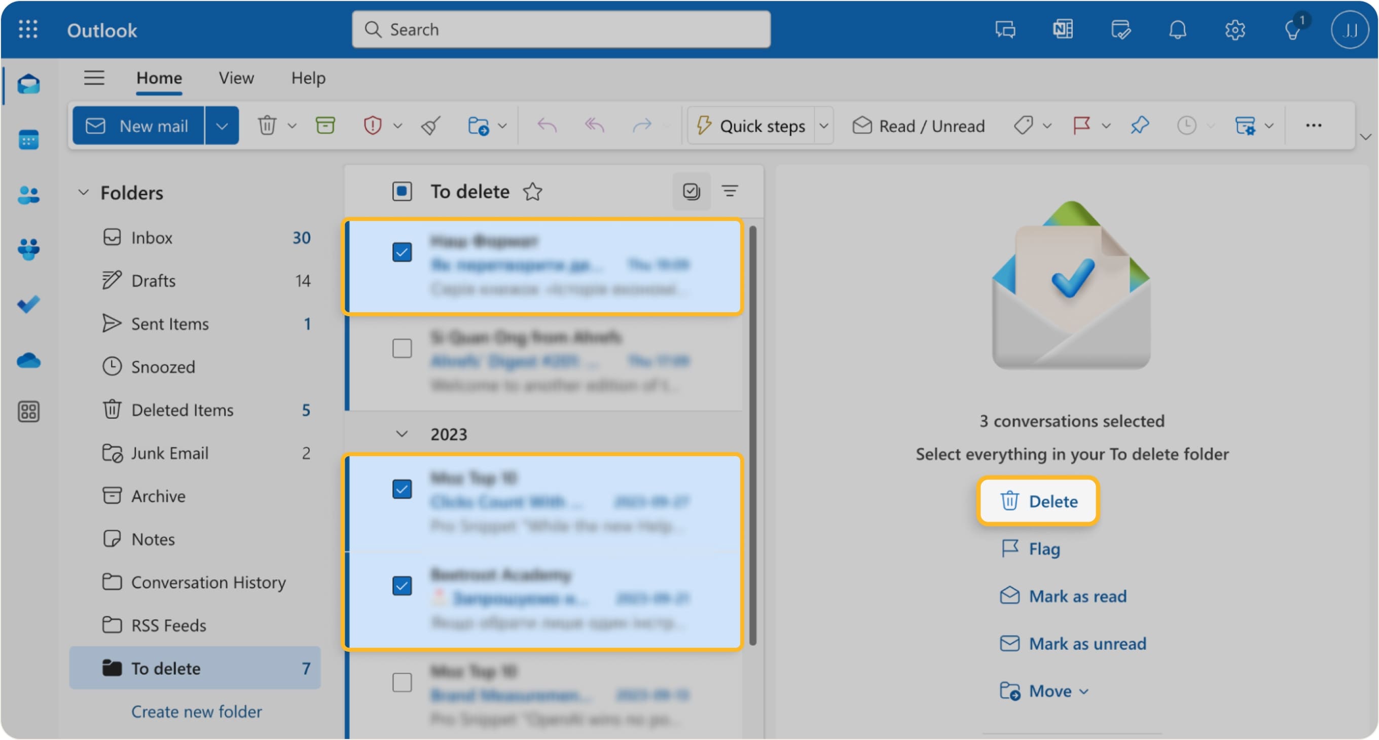 How To Delete Multiple Emails In Outlook: A Complete Guide