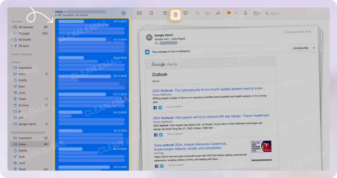 How To Delete Multiple Emails On Mac In 2023