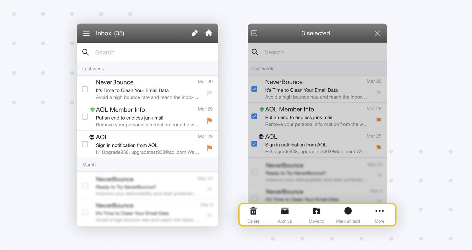 How to Delete Multiple Emails with Clean Email