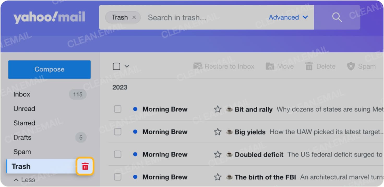 How To Empty Trash In Gmail, Outlook, Yahoo Mail, And More