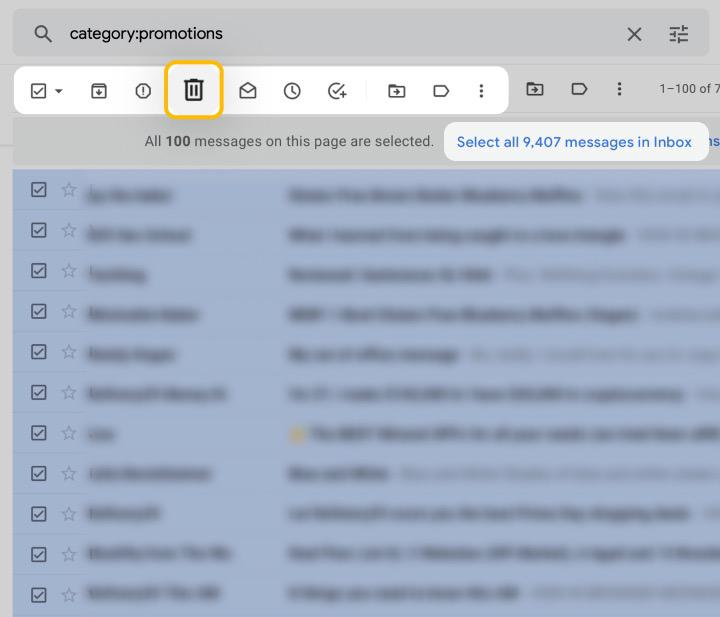 How to Mass Delete Emails on Gmail Web and Mobile Apps