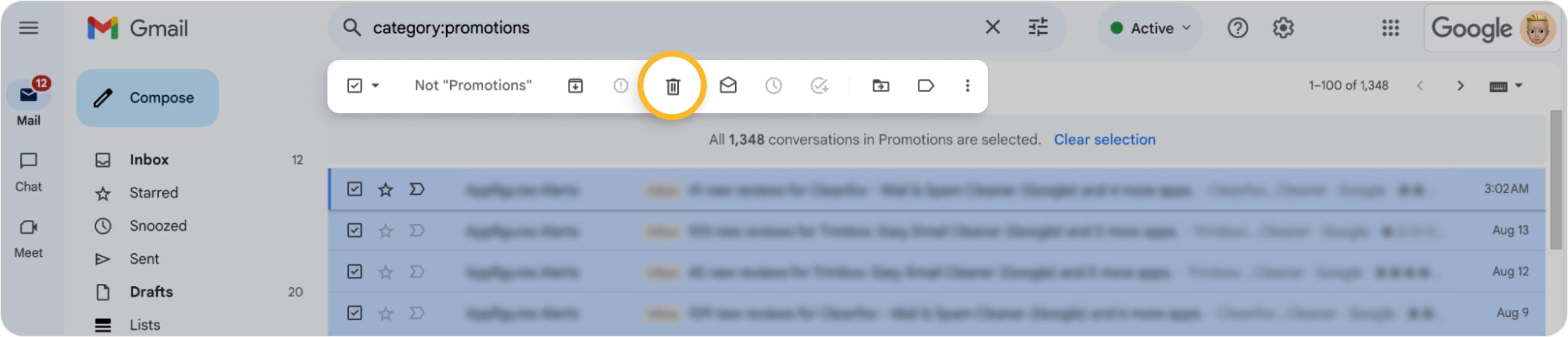How to Mass Delete Emails on Gmail: Steps For Web And Phone