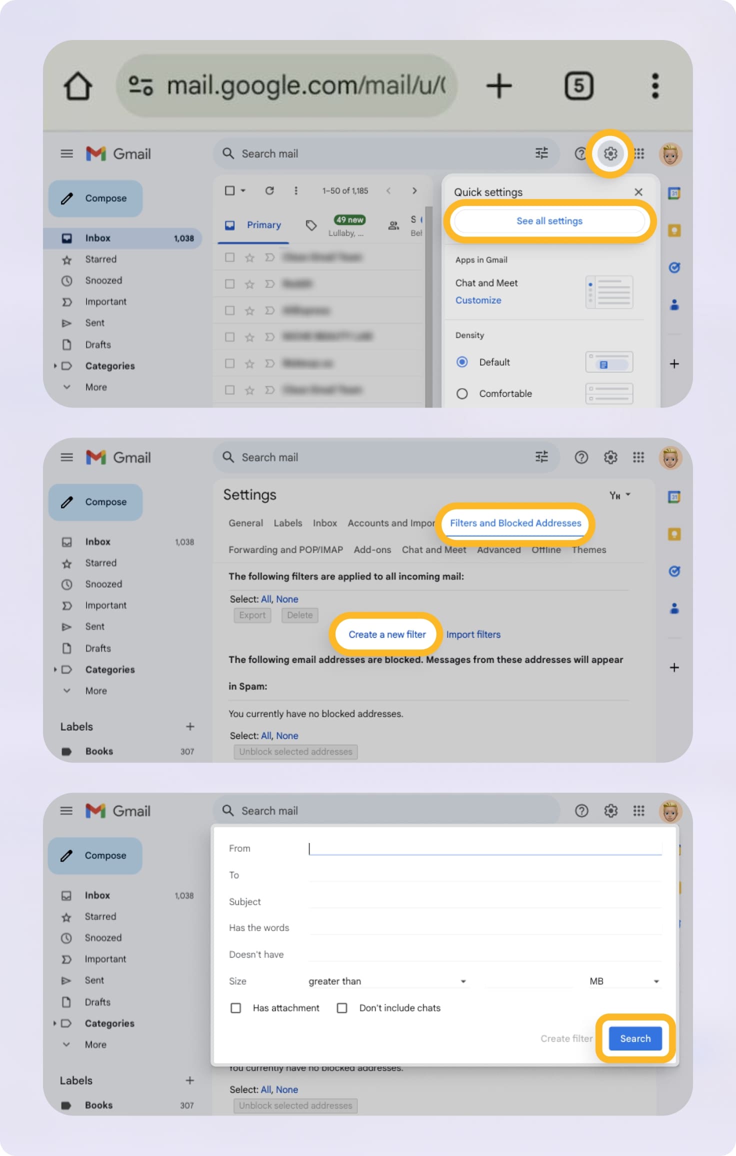 Android Email Spam Filter How To Filter Emails On Android