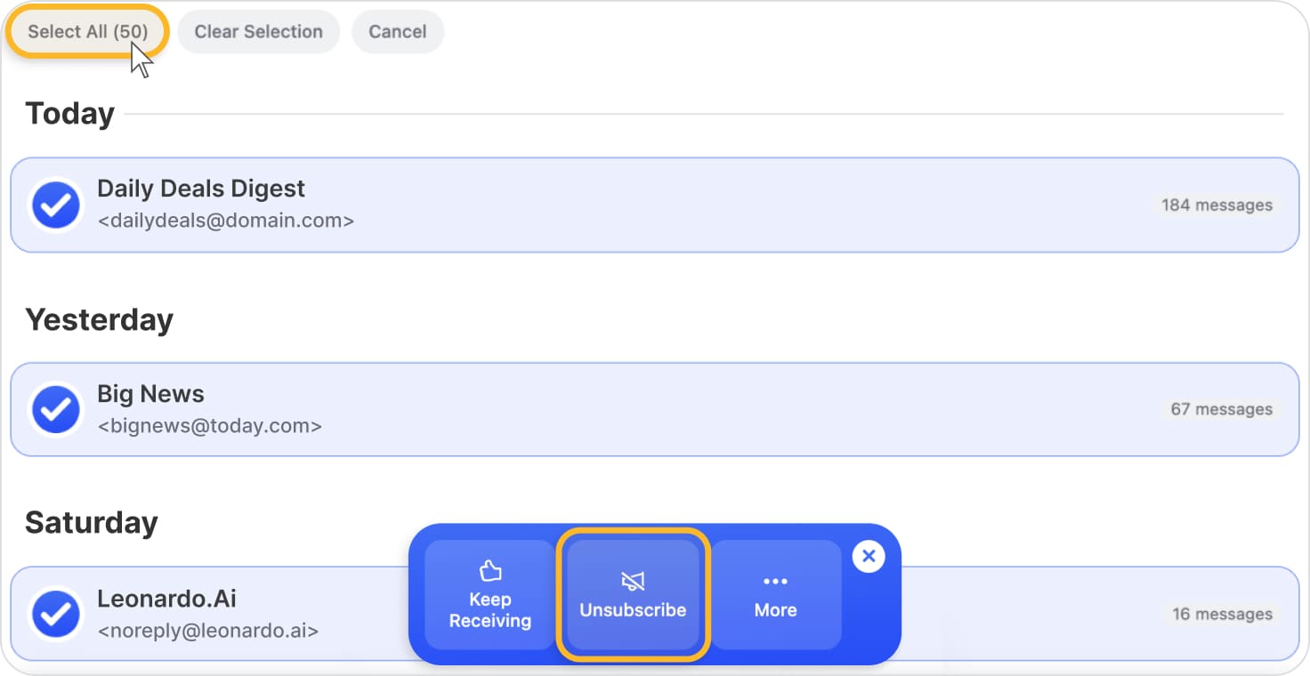 Unsubscribe From Emails Fast And Easy | Clean Email Tips