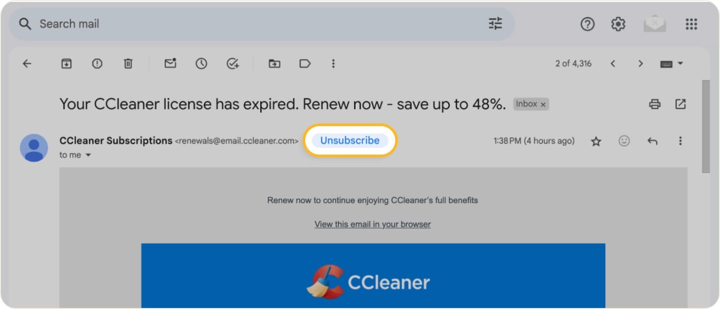 Gmail Unsubscribe Button: What It Is And How It Works