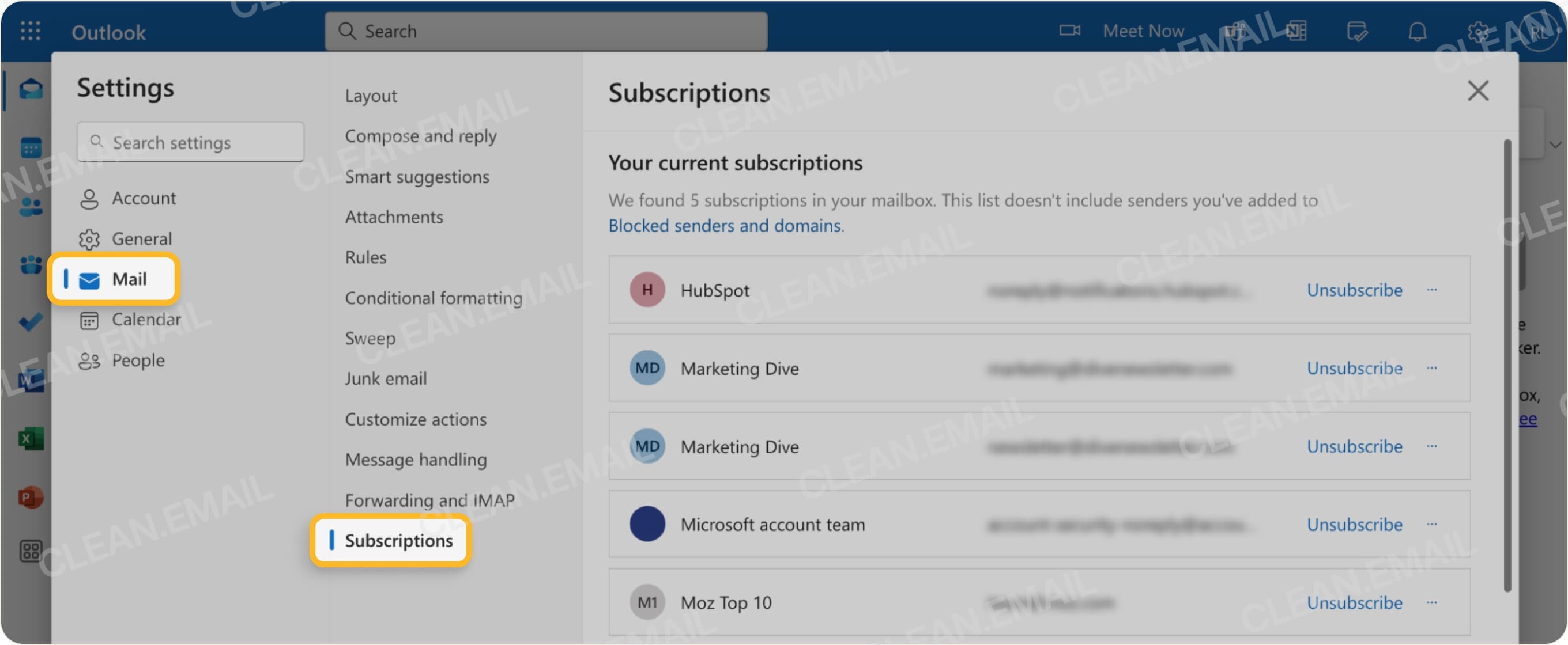 Unsubscribe From Emails Fast And Easy | Clean Email Tips