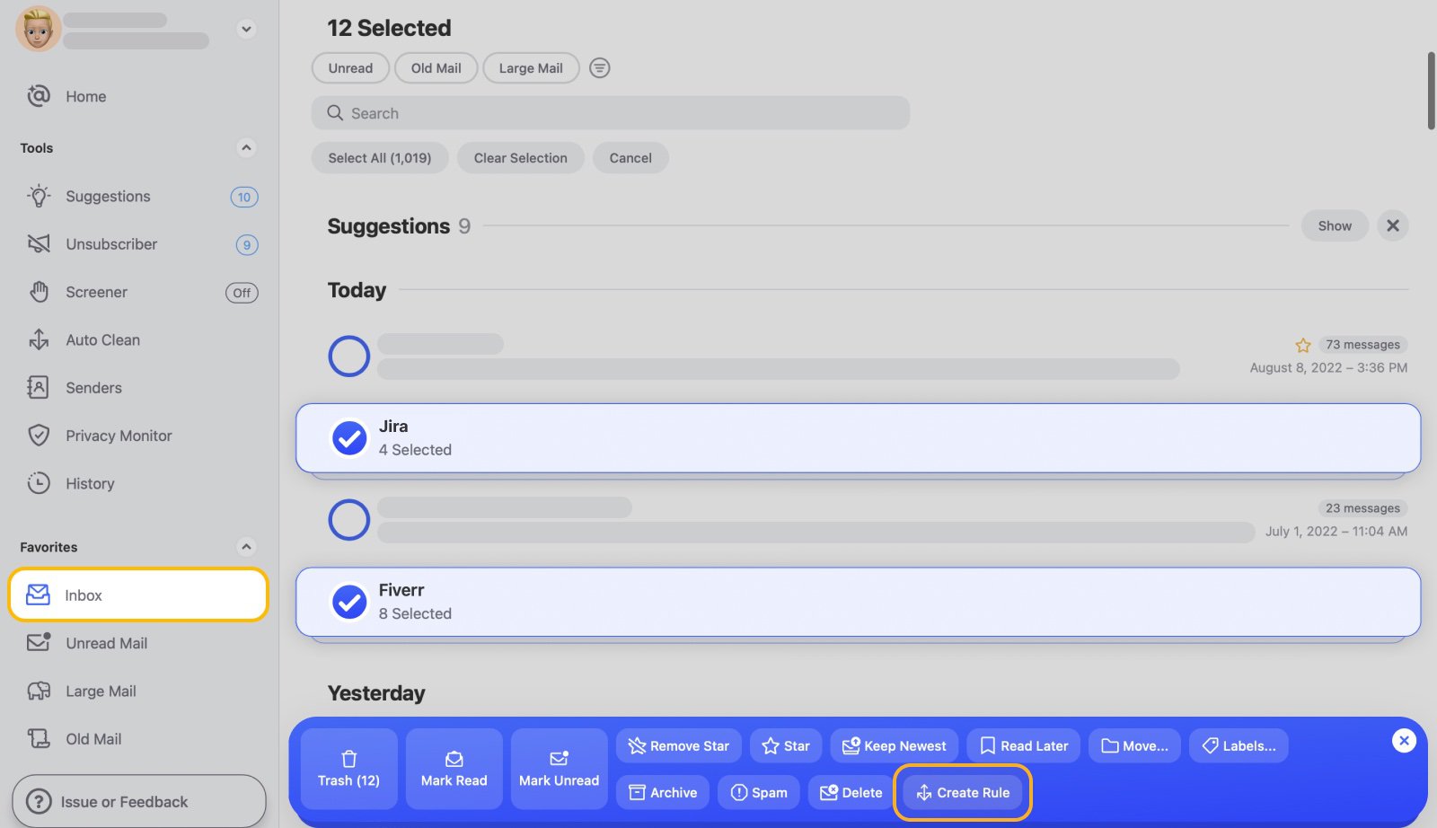 How to Mark All Emails as Read in Yahoo | Clean Email