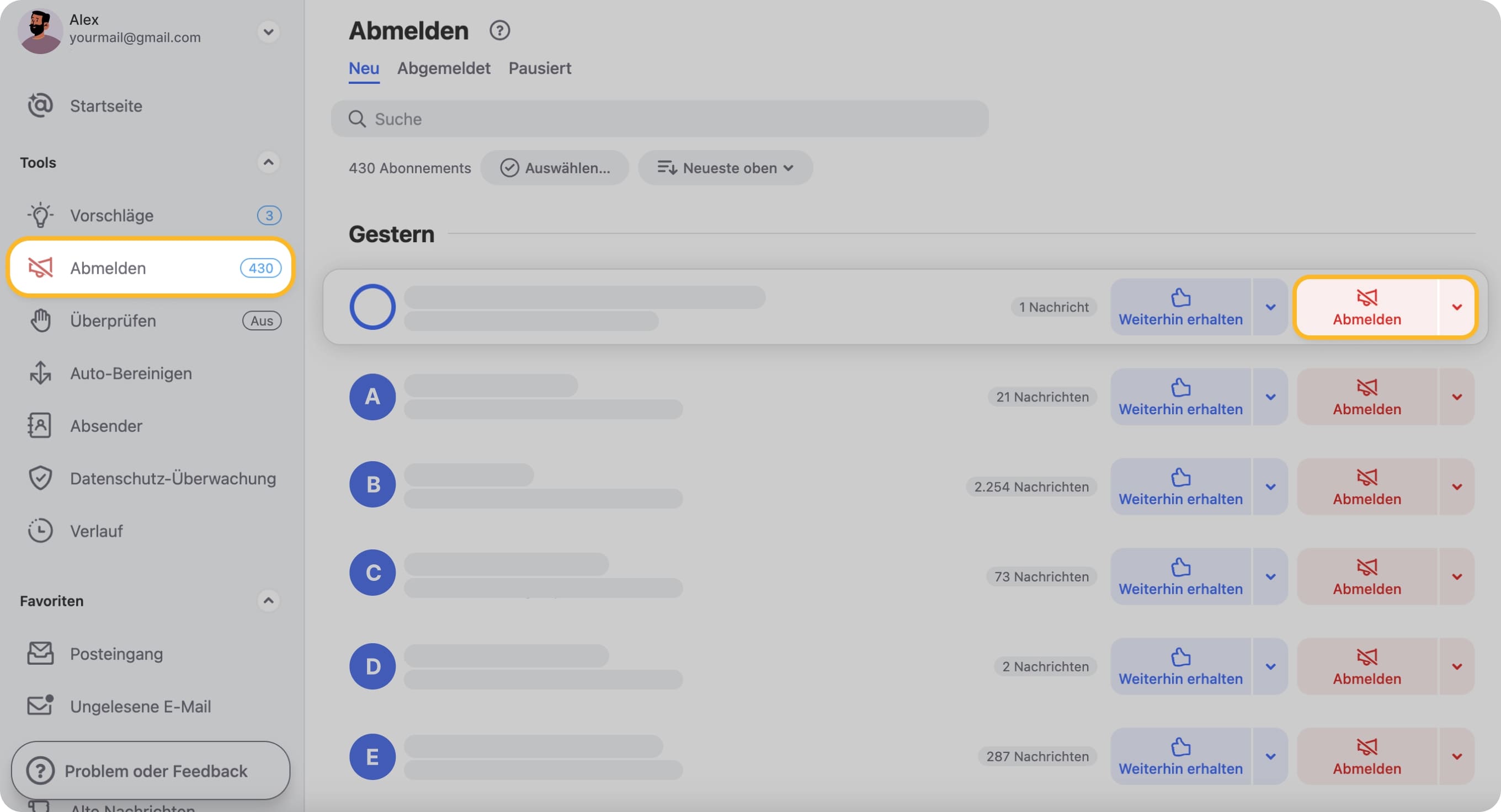 Beste Trimbox-Alternative: Clean Email im Vergleich 2025