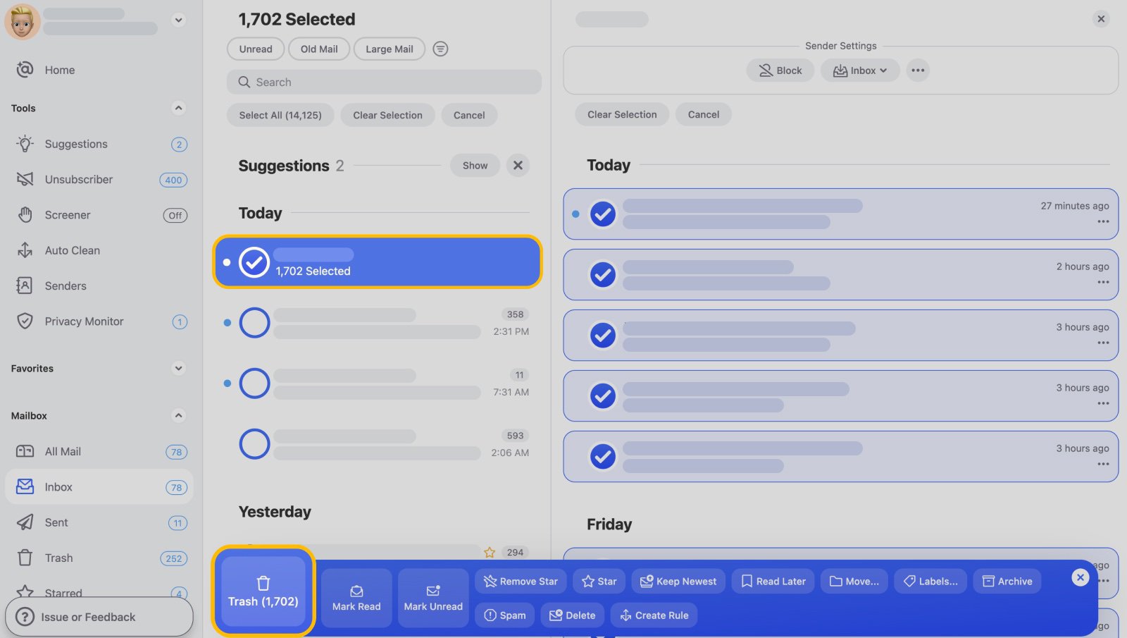How To Delete Multiple And Eliminate Unwanted Emails At Once