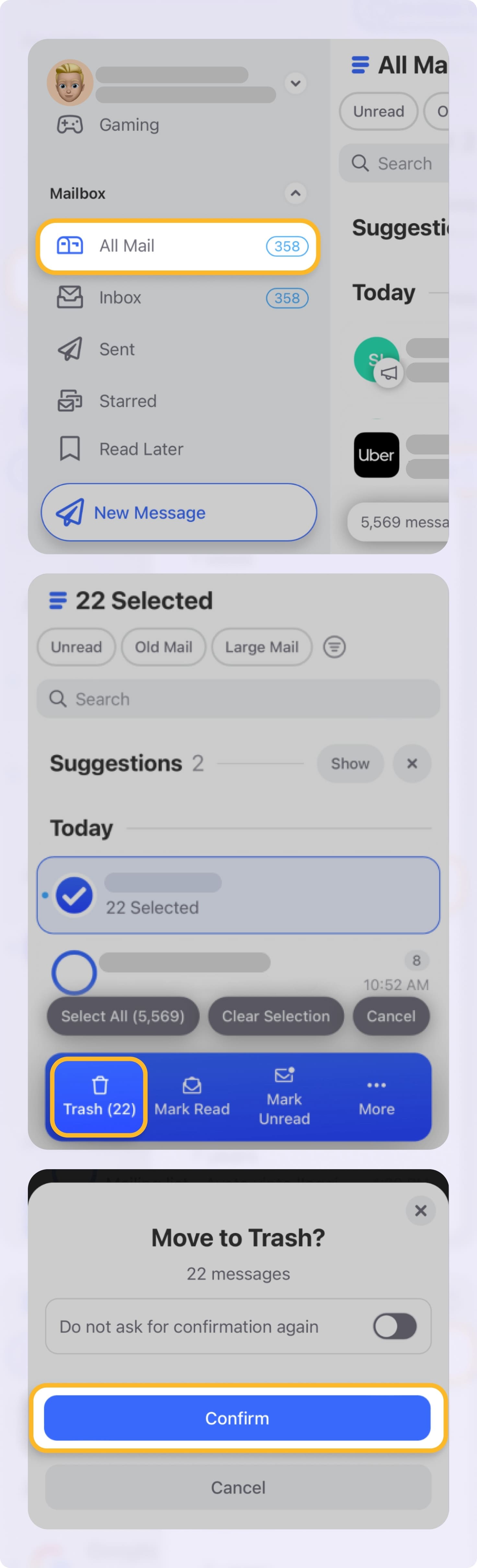 How to Delete All Emails on iPhone in a Click | Clean Email