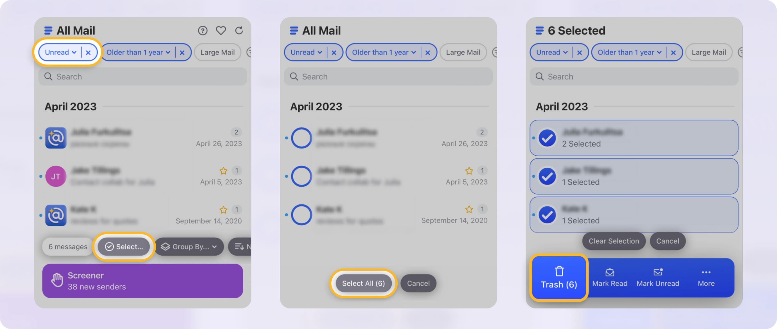 How to Mark All Emails as Read in Yahoo | Clean Email