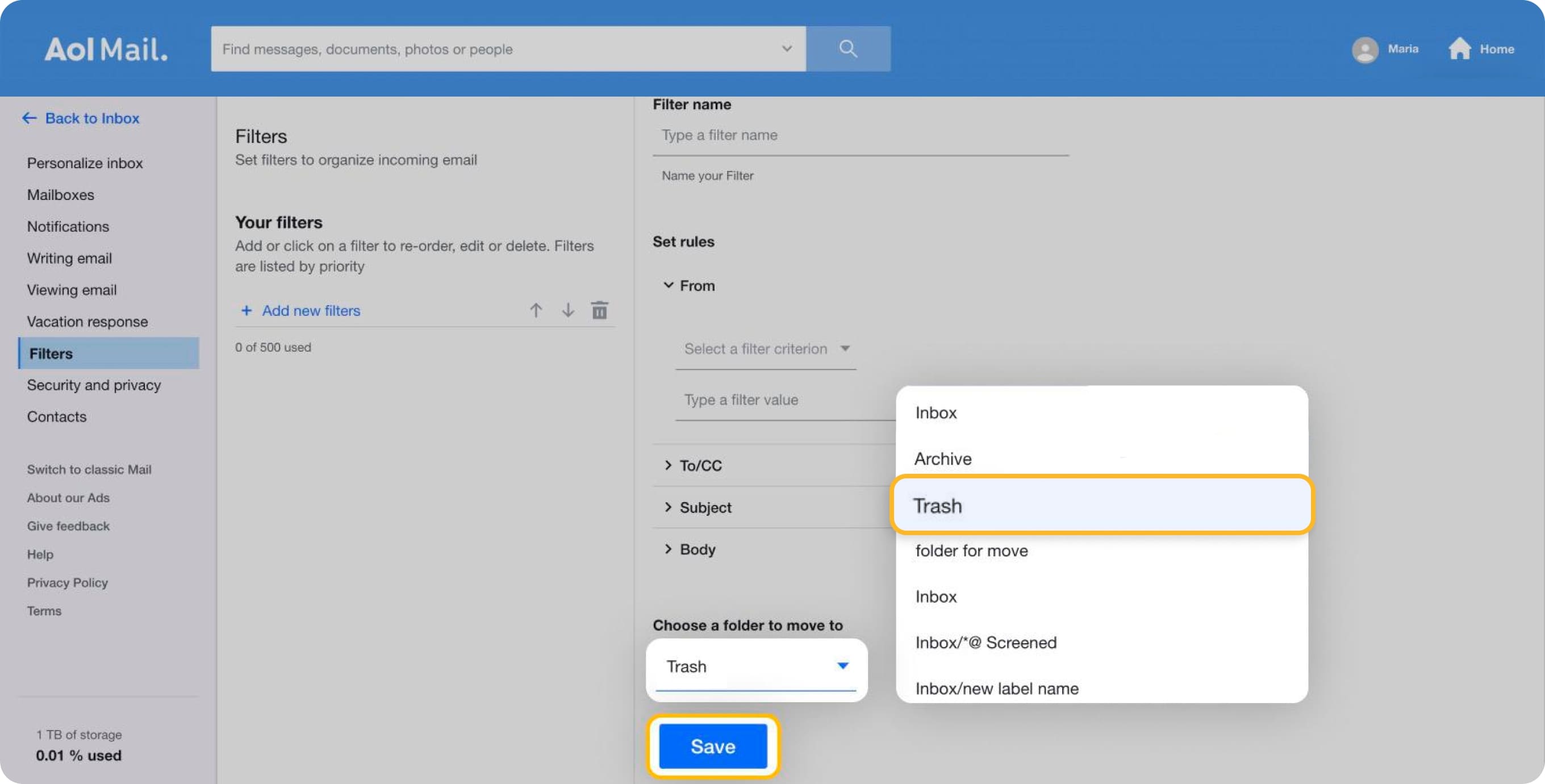 How To Set Up The AOL Spam Filter: Complete Guide For 2025